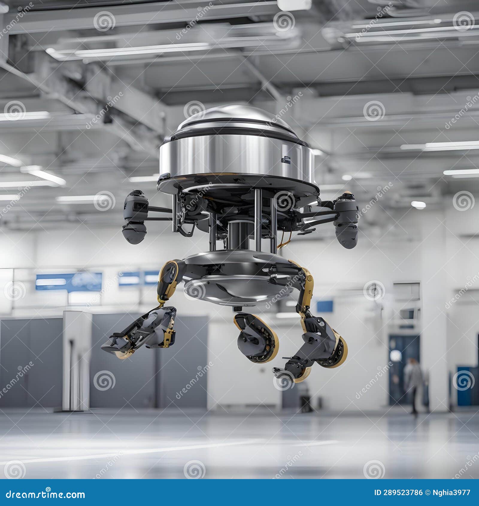 A Levitating Robot Equipped with Anti-gravity Technology, Designed for ...
