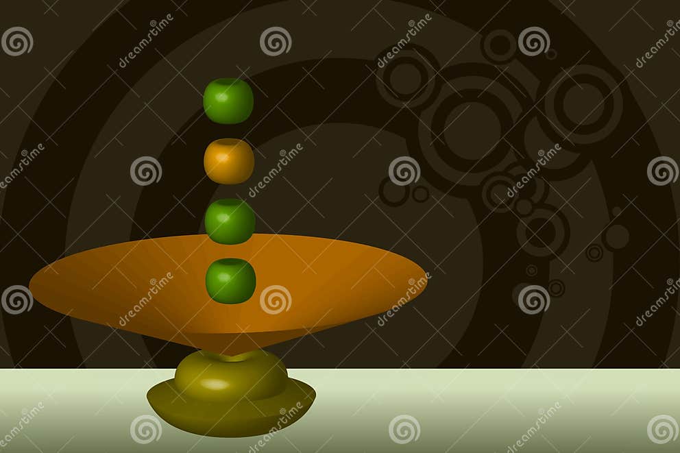 Levitation stock vector. Illustration of harmony, nature - 2500317