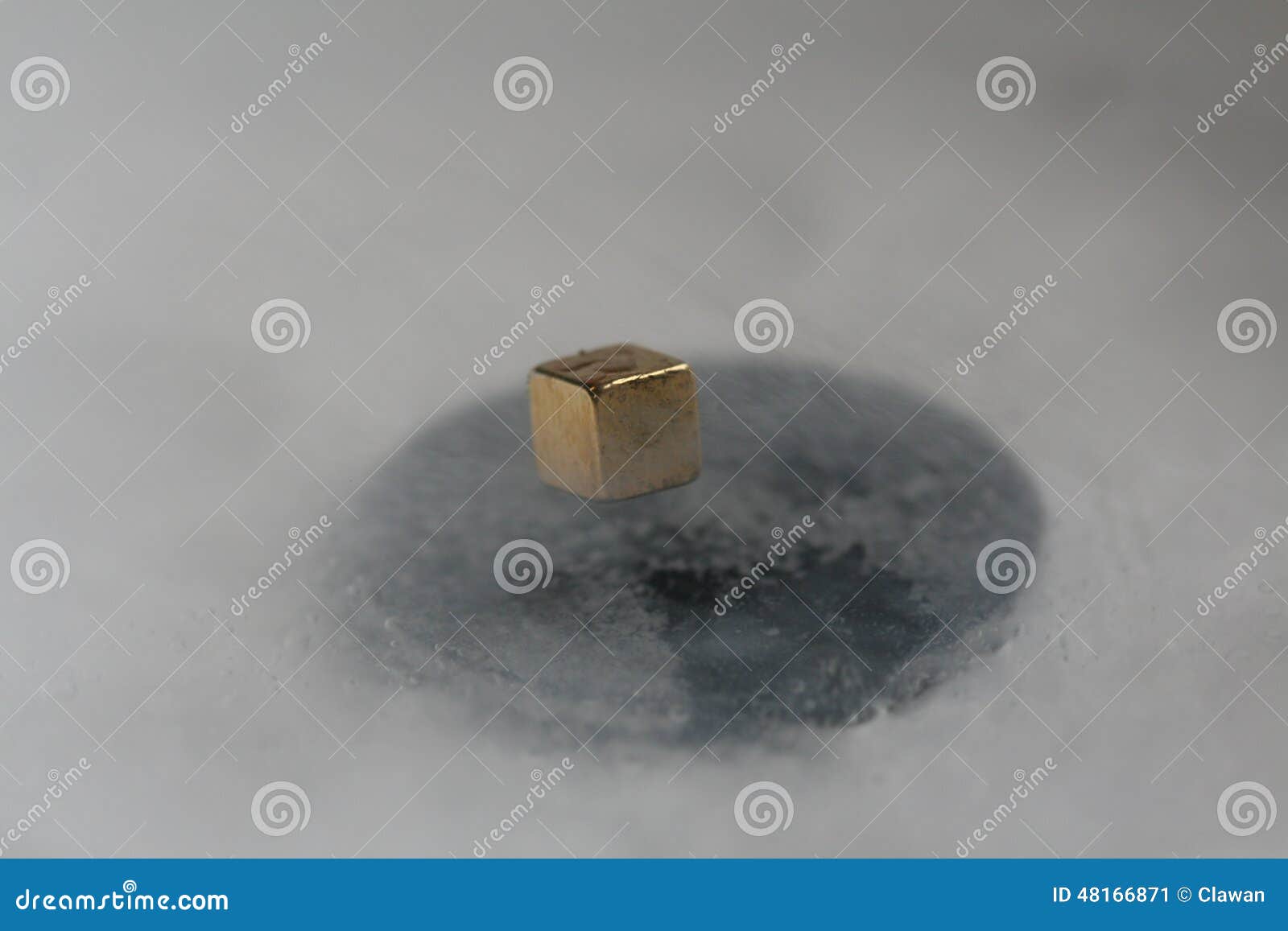 Levitation stock image. Image of magnetism, superconductor - 48166871
