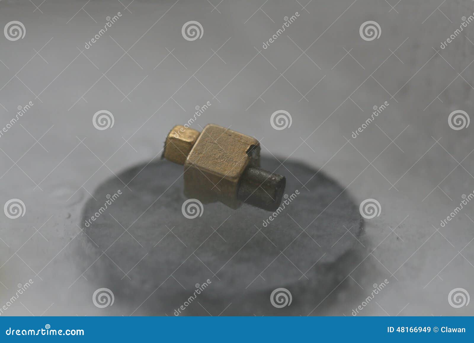 Levitation stock image. Image of magnet, levitating, magnetism - 48166949