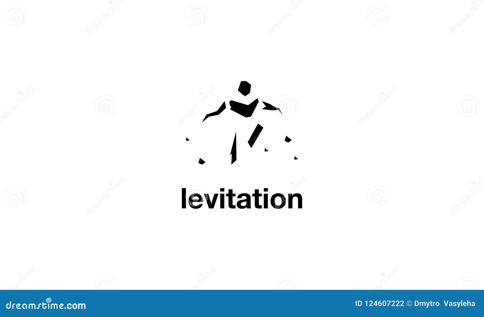 Levitation Vector Logo Image Stock Vector - Illustration of business ...