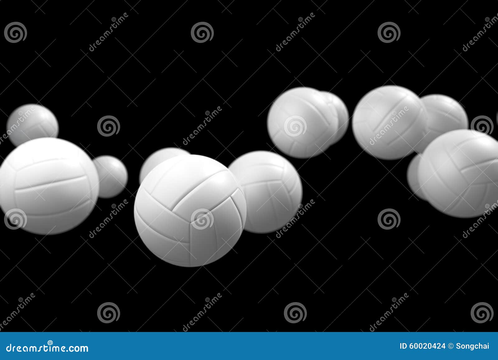 Volleyball Balls With Wings Cups And Crown. Vector Set Of Sport Logo ...