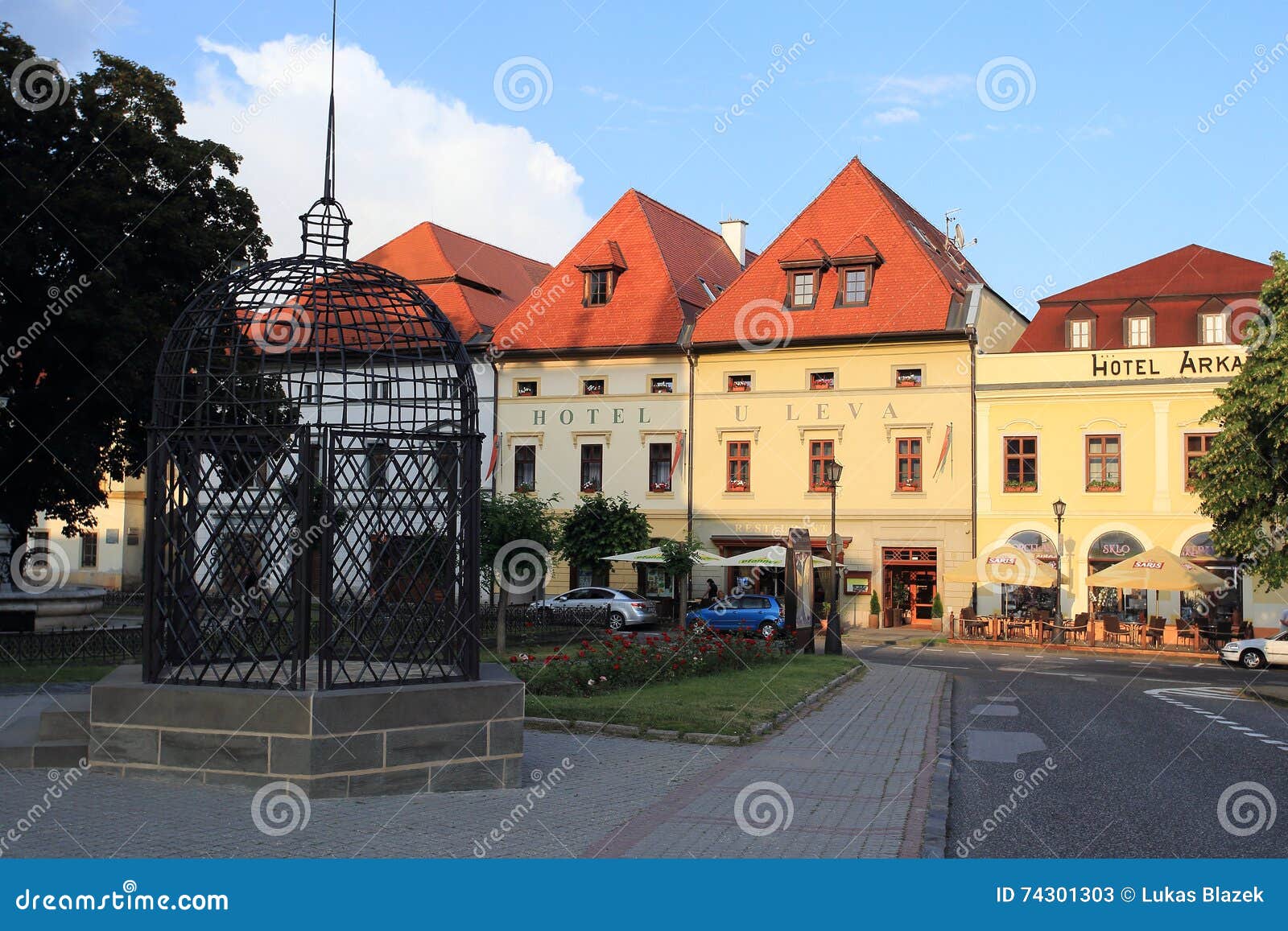 Levoca redactionele stock foto. Image of vierkant, historisch - 74301303