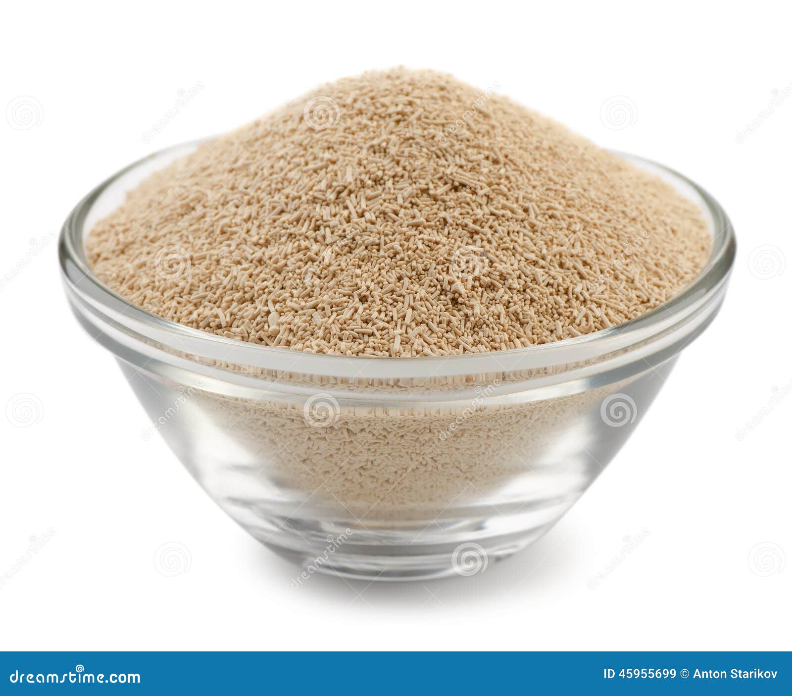 Levure sèche image stock. Image du particule, granulé - 45955699