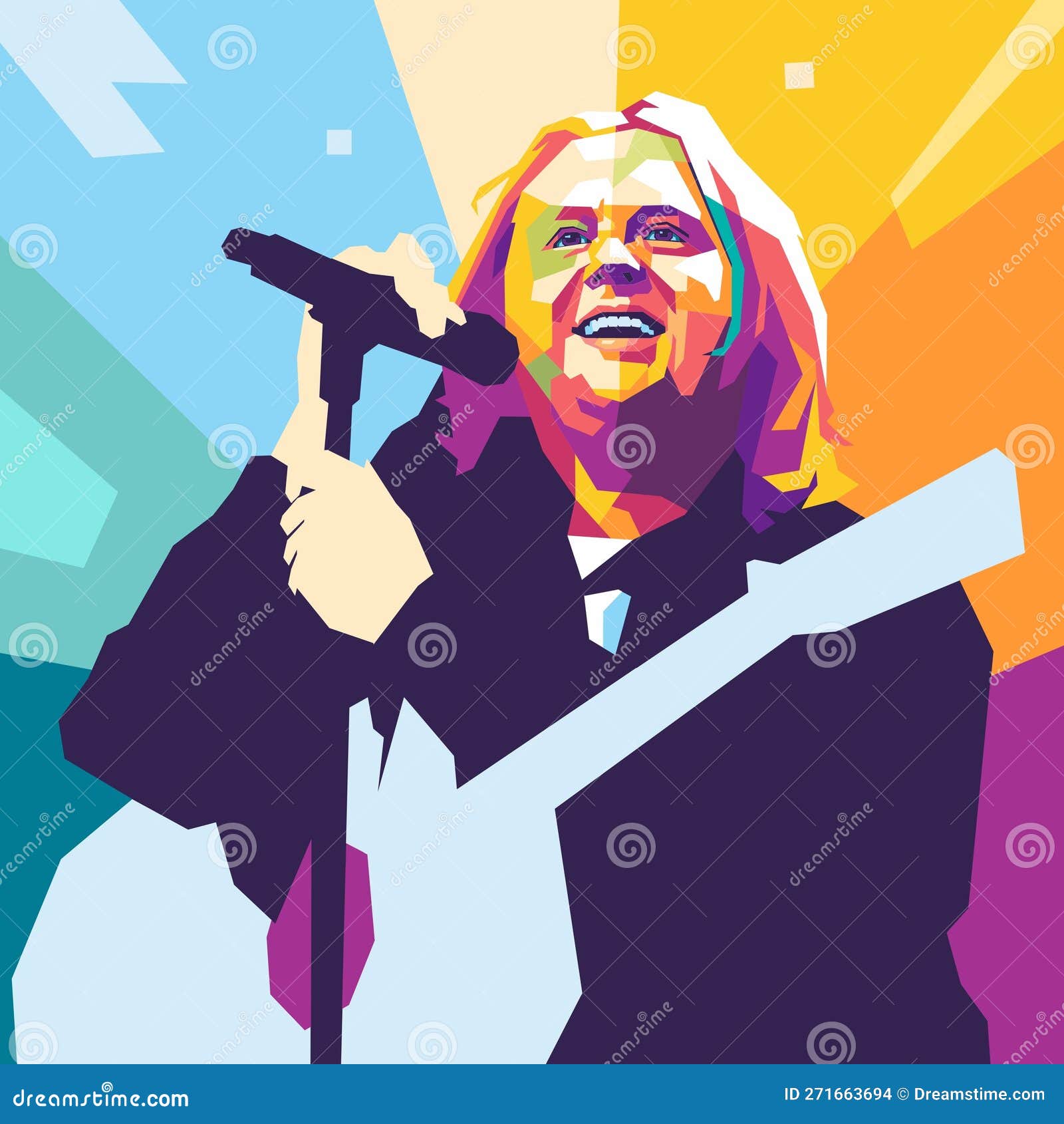 Lewis Capaldi Pop Art Illustration Editorial Stock Image - Illustration ...