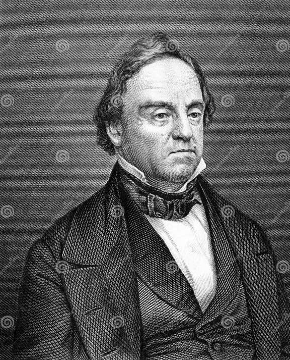 Lewis Cass editorial photography. Illustration of america - 27370337