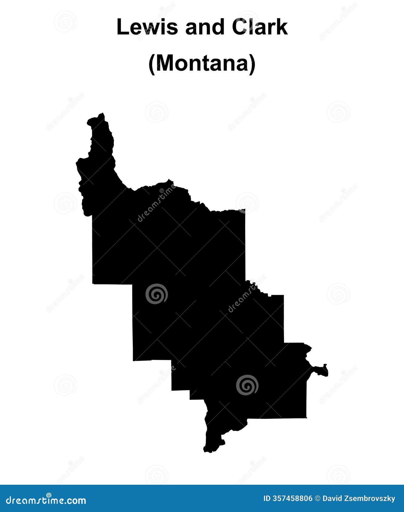 Clark Outline Map Cartoon Vector | CartoonDealer.com #361758307