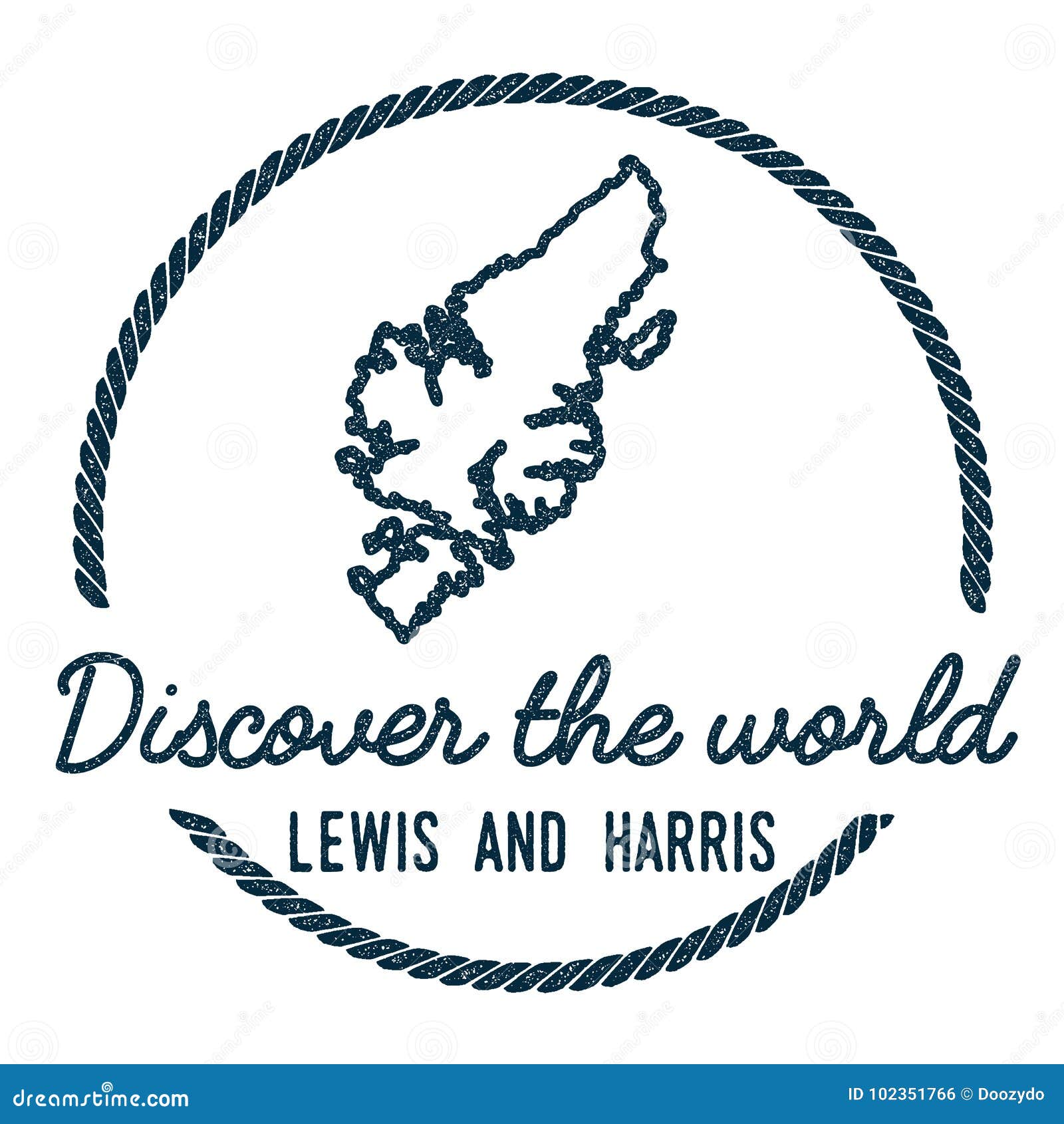 Lewis Et Harris Map Outline Illustration de Vecteur - Illustration du ...