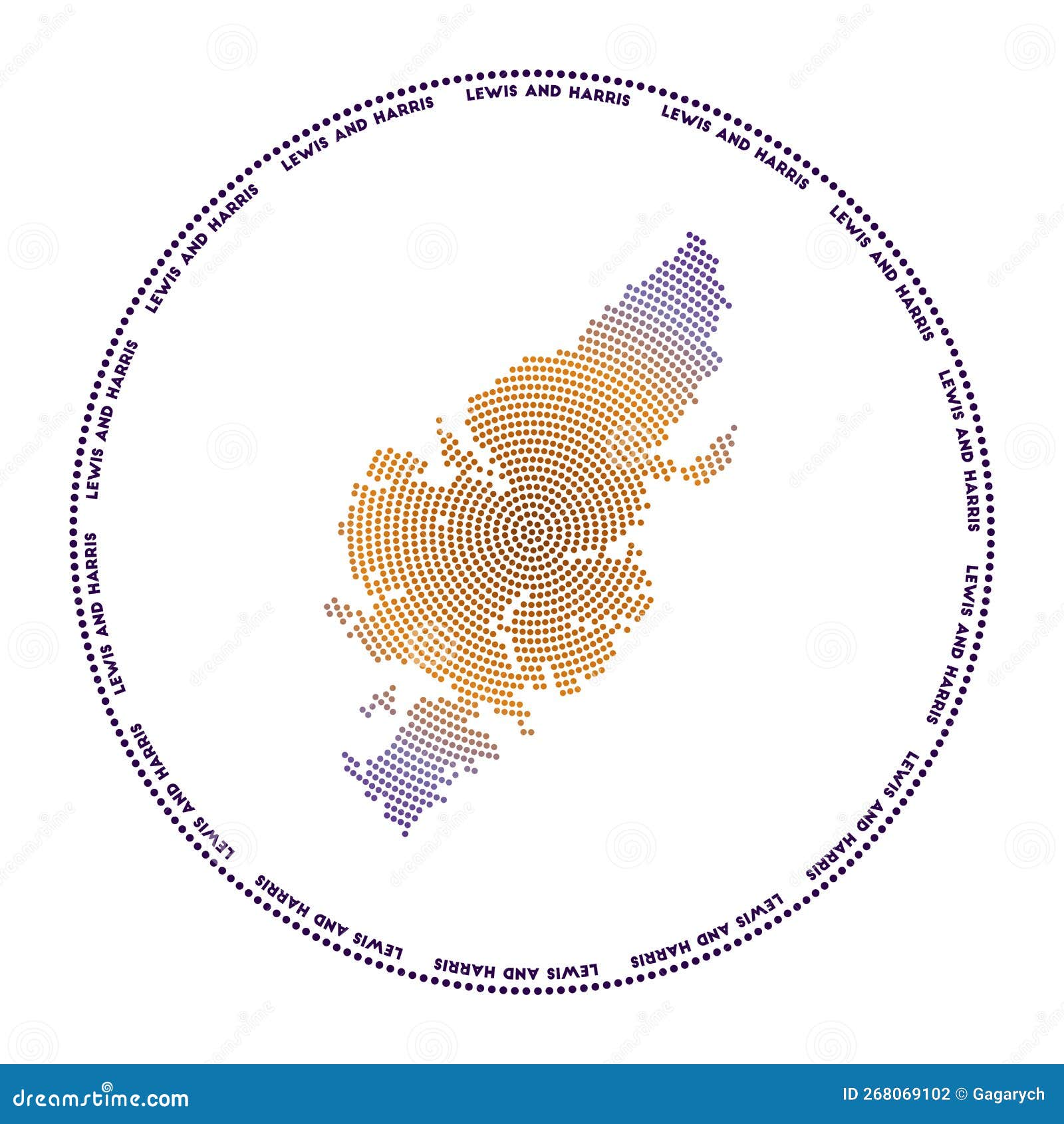 Lewis And Harris Vector Map. | CartoonDealer.com #98855511