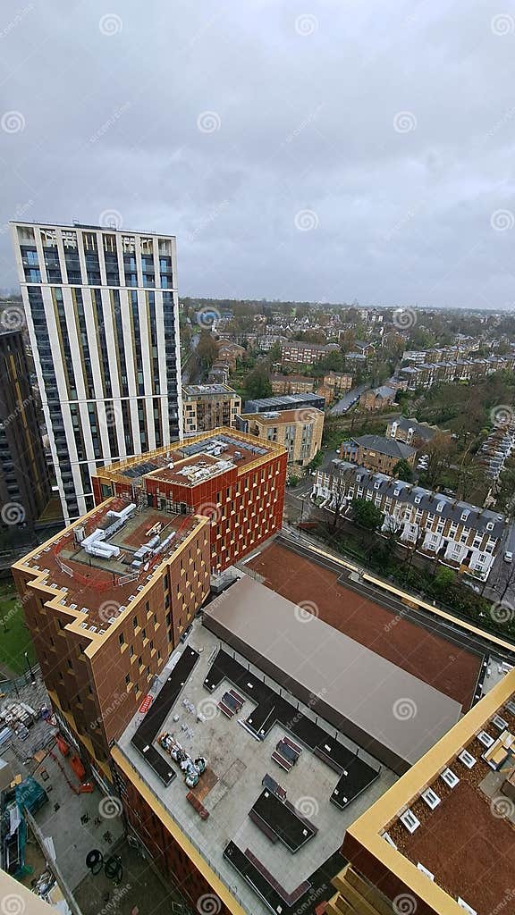 Lewisham Construction Site Seen from Above Editorial Photography ...