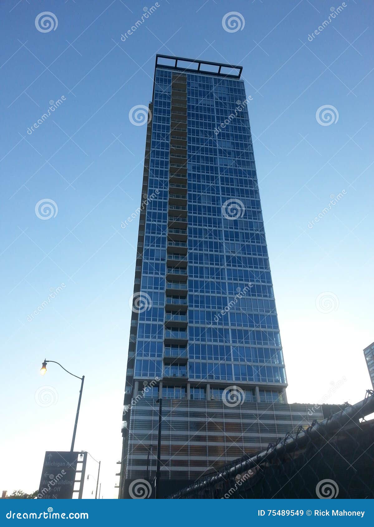 The Lex in Chicago stock image. Image of building, powerful - 75489549