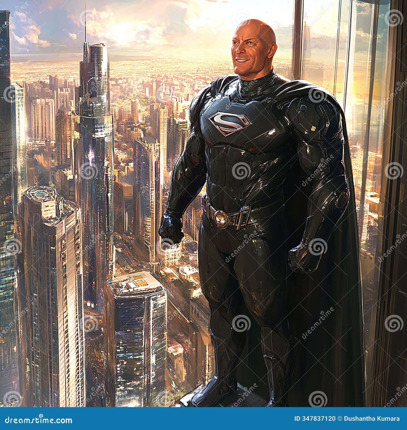 Lex Luthor s Master Plan stock illustration. Illustration of ...