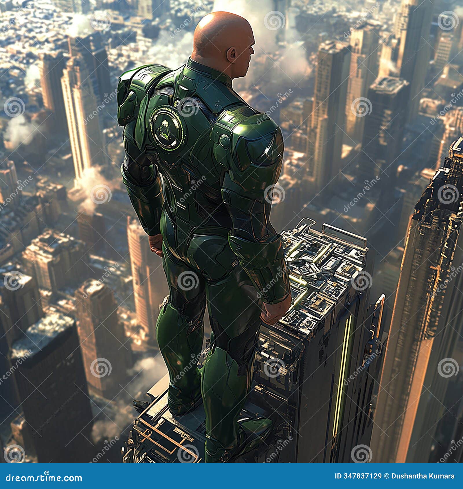 Lex Luthor s Master Plan stock illustration. Illustration of antagonist ...