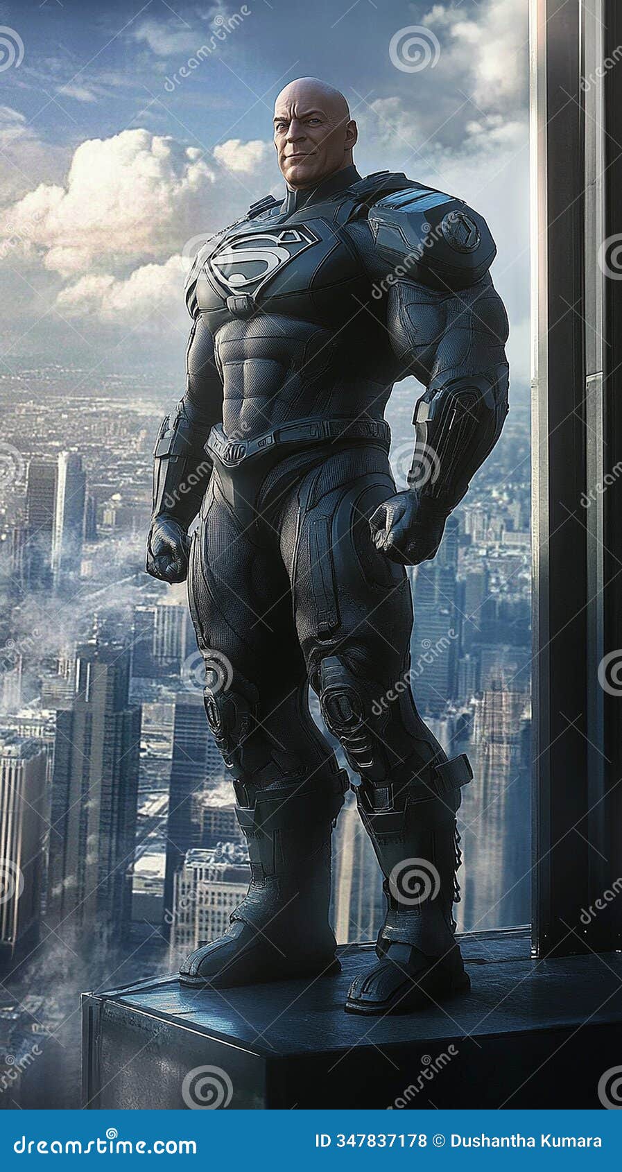 Lex Luthor s Master Plan stock illustration. Illustration of ...