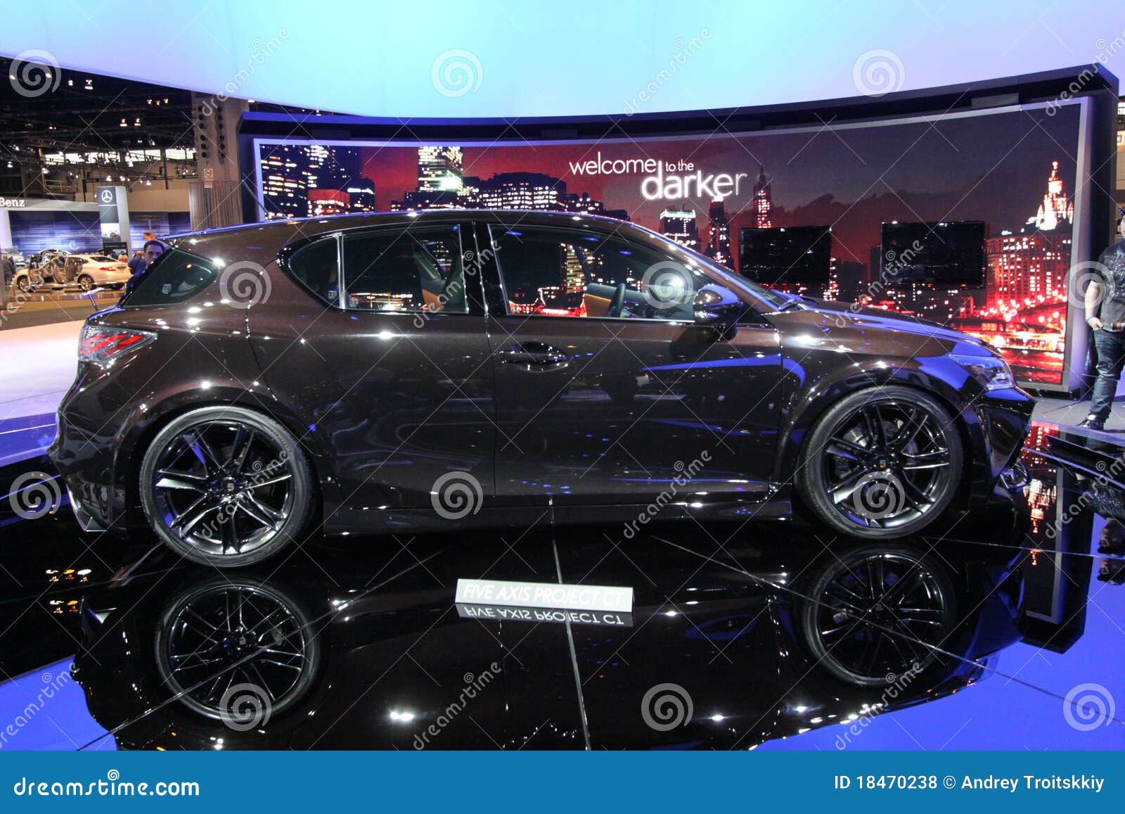 Lexus Five Axis Project CT Editorial Image | CartoonDealer.com #18470238