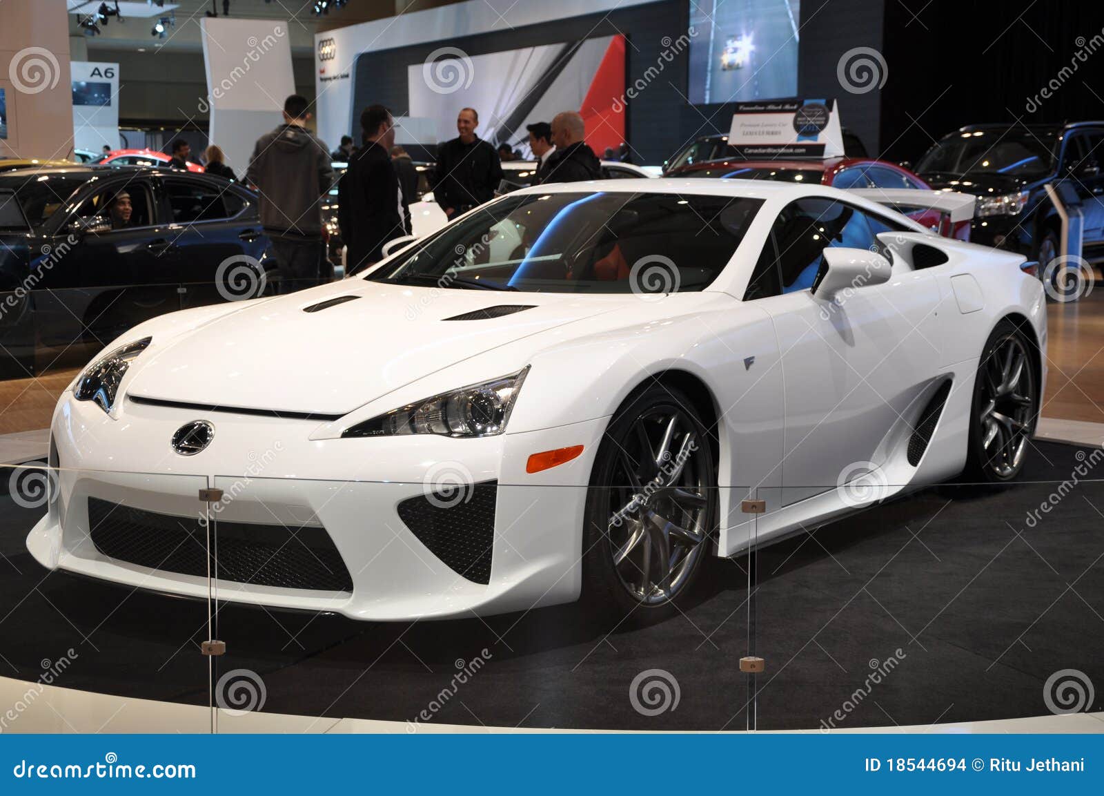 Lexus LFA imagen de archivo editorial. Imagen de coche - 18544694