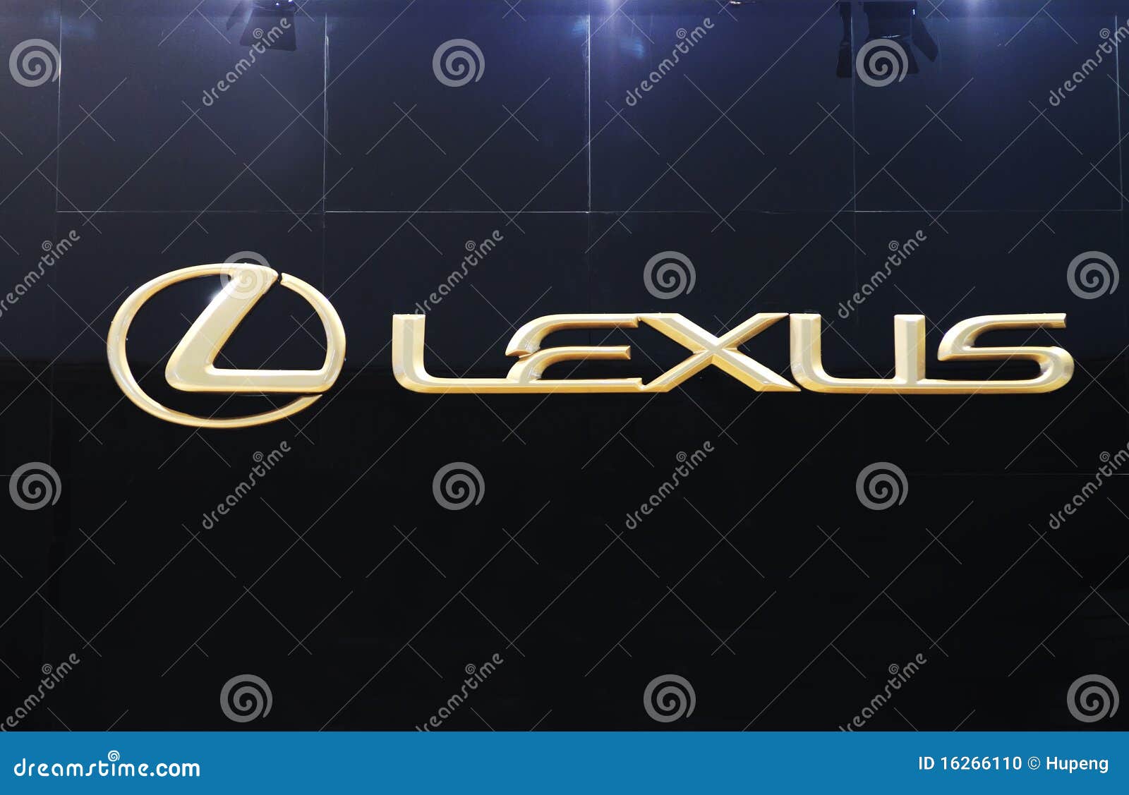 Gold Lexus Symbol