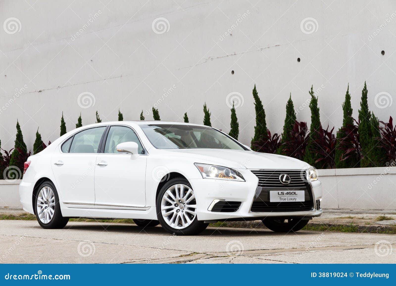 Lexus LS 460L Saloon Car editorial stock image. Image of automotive ...
