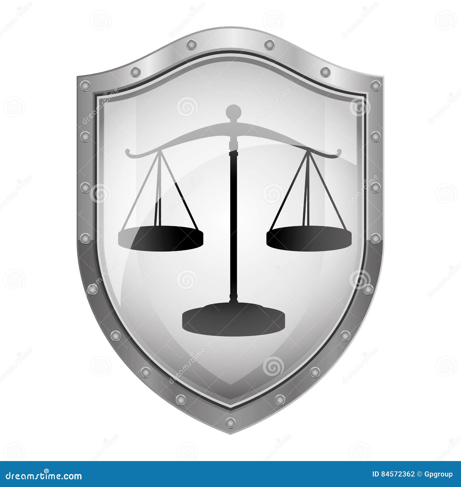 Ley De La Balanza De La Justicia Ilustración del Vector - Ilustración ...