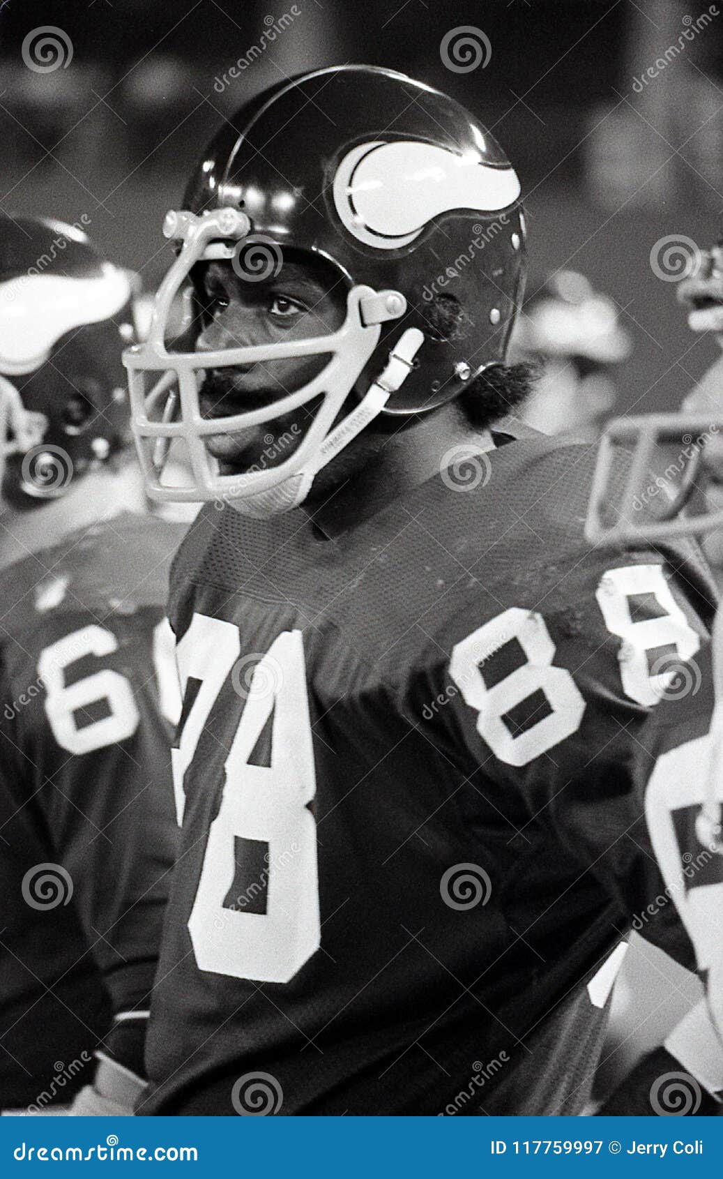 Leyenda Alan Page De Los Minnesota Vikings Fotografía editorial ...