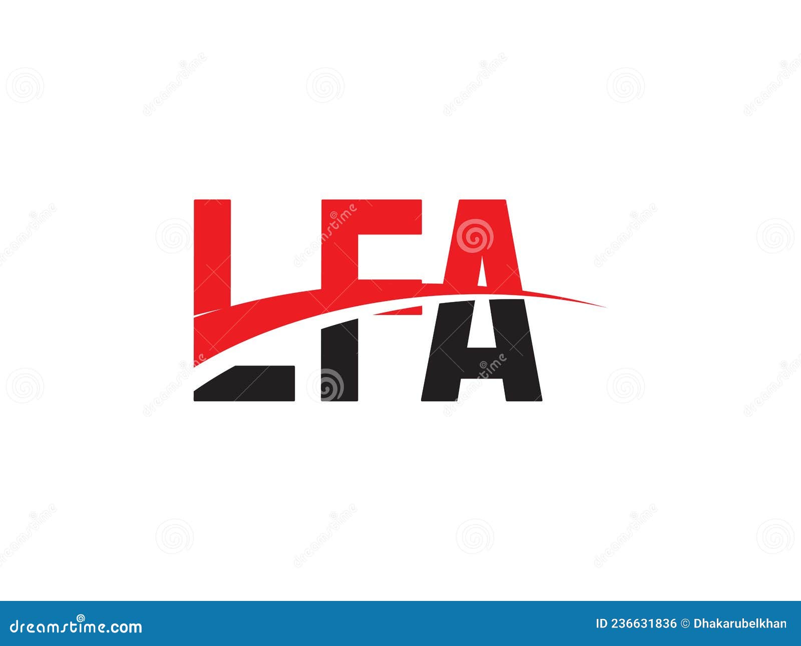 LFA Letter Initial Logo Design Stock Vector - Illustration of abstract ...