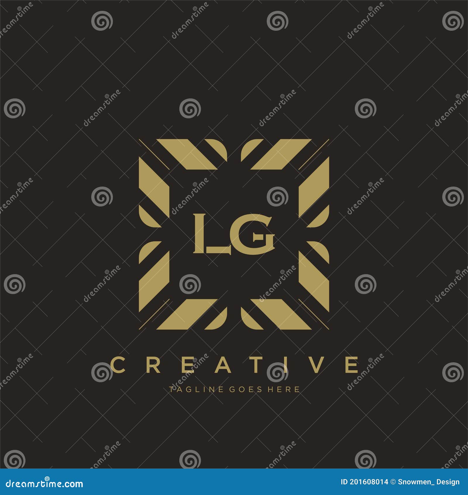 LG Initial Letter Luxury Ornament Monogram Logo Template Vector Stock ...