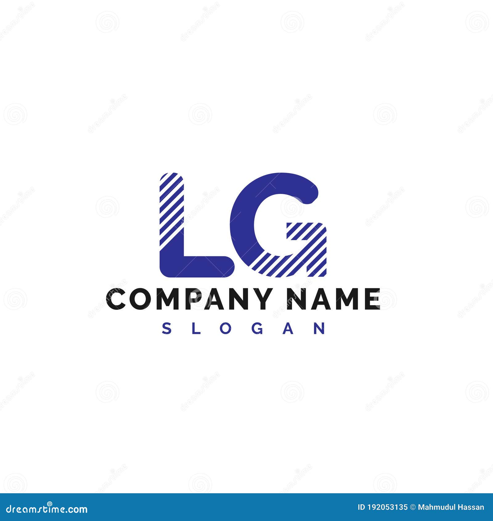 LG Letter Logo Design. LG Letter Logo Vector Illustration - Vector ...