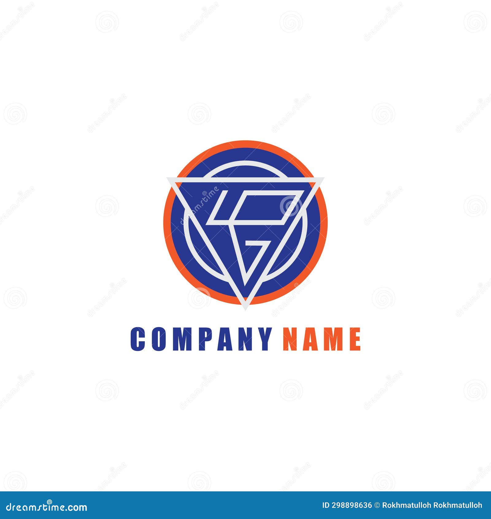 LG Logo Brand Template Emblem Triangle Line Design Vector Company Stock ...