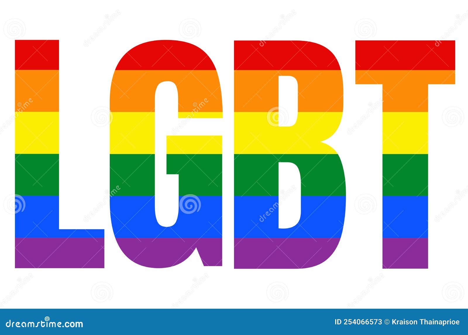 LGBT Alphabet in Rainbow Color Stock Vector - Illustration of diagram ...