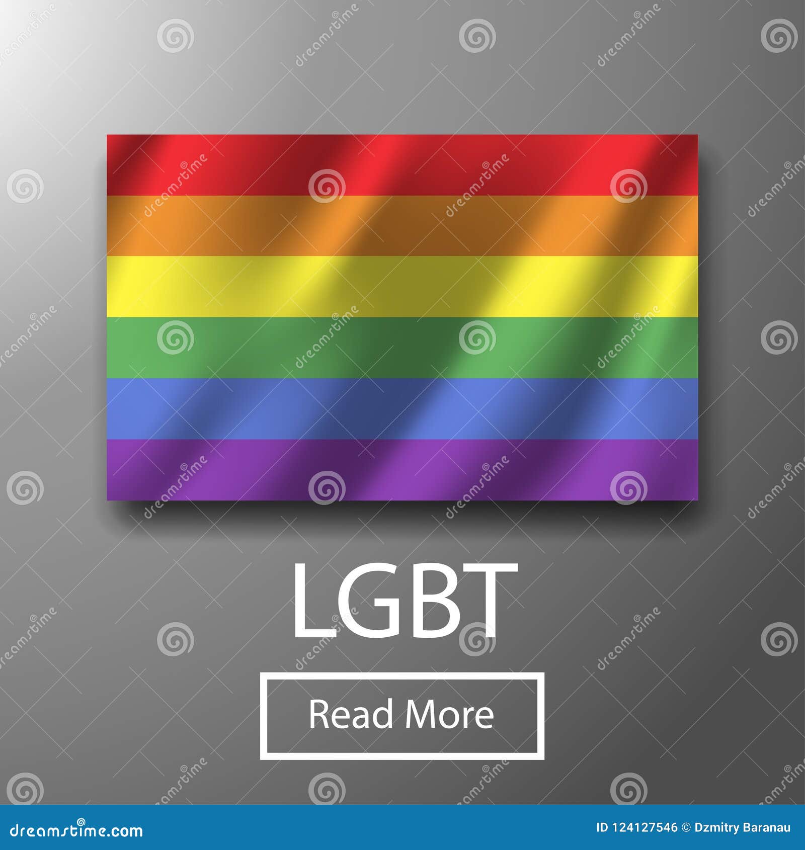 Lgbt Bisexual Freedom Colorful Flag Gay Homosexuality Rainbow Pride
