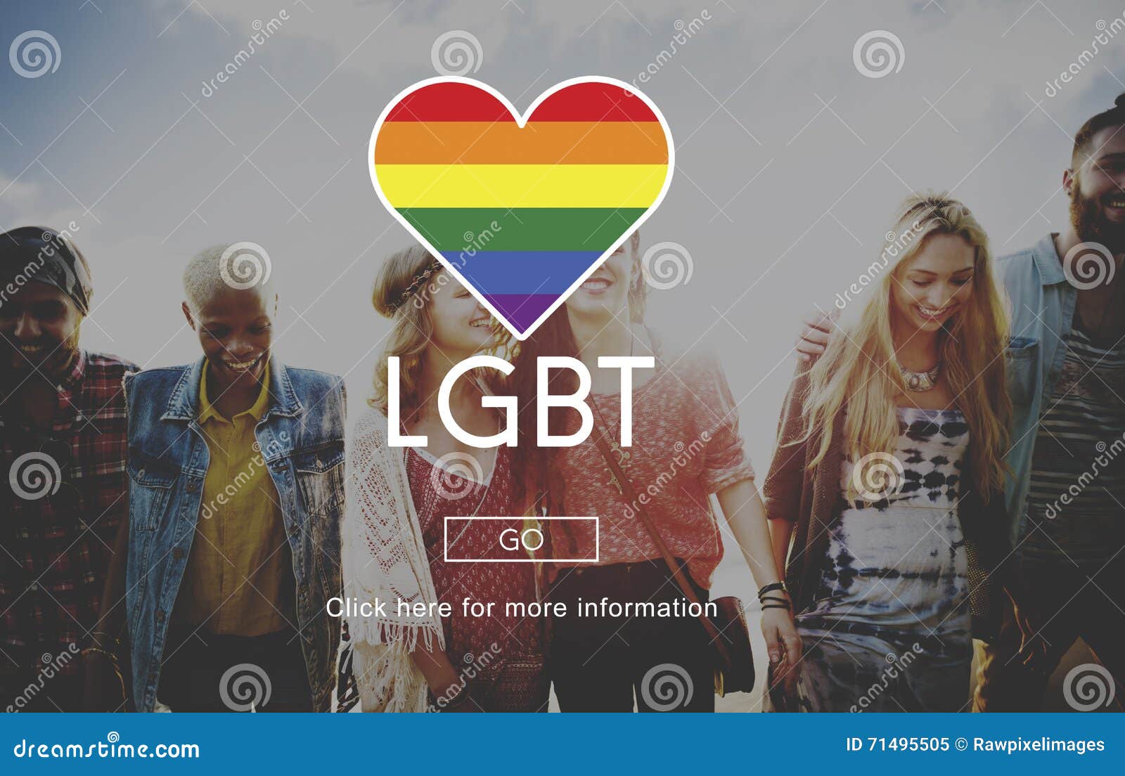 LGBT Equal Rights Rainbow Symbol Concept Stock Image - Image of descent ...