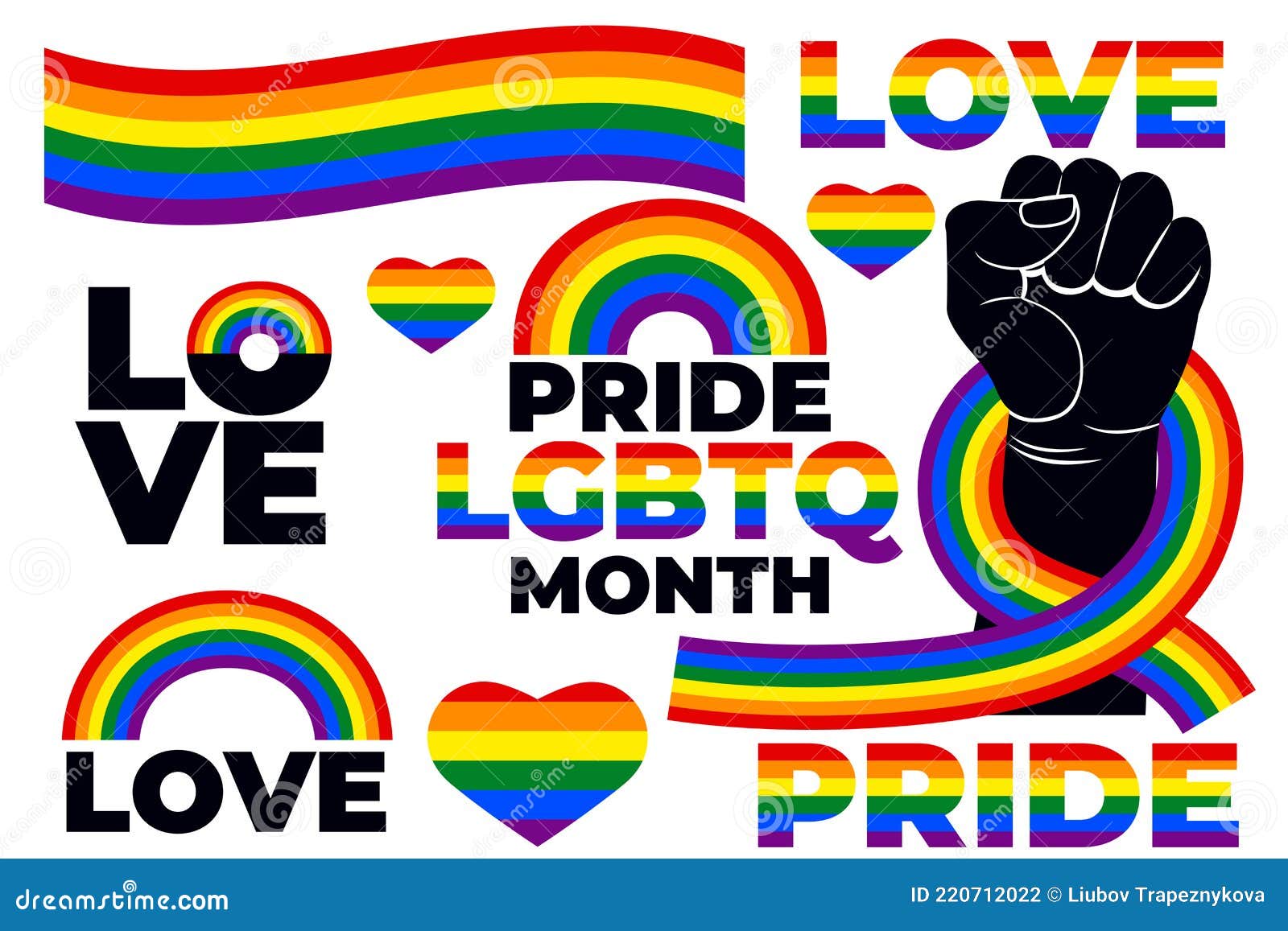 Lgbt Flag Pride Month Rainbow Lesbian Gay Bisexual And