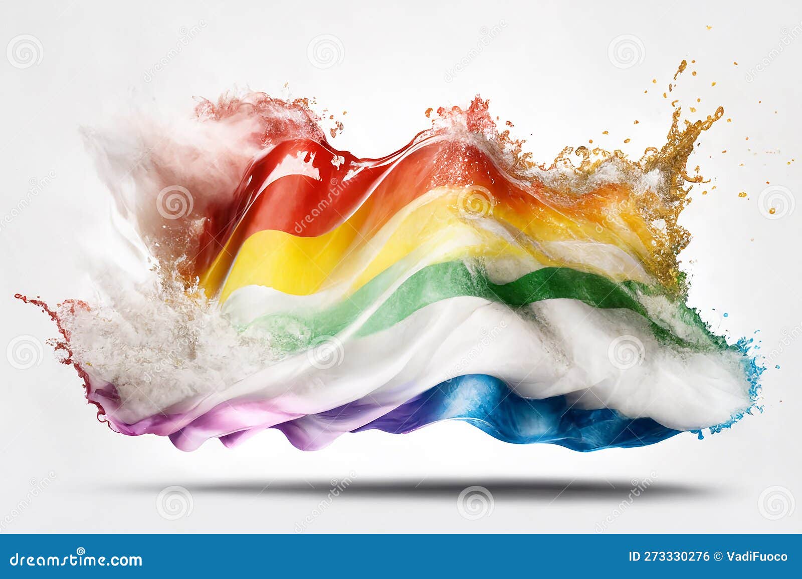 LGBT flag, Rainbow Art stock illustration. Illustration of transgender ...