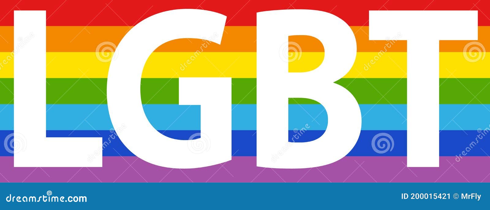 LGBT Logo Letters, Rainbow, Vector Illustration Stock Vector ...