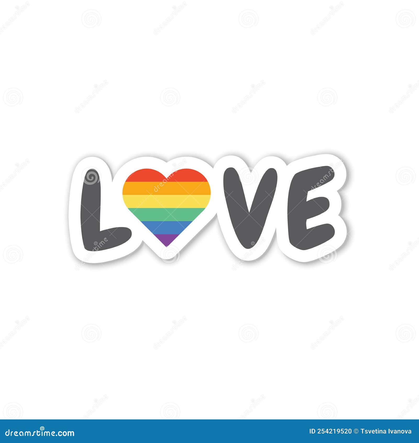 Lgbt Letters Rainbow Pride Celebration Lesbian Gay Bisexual Trans