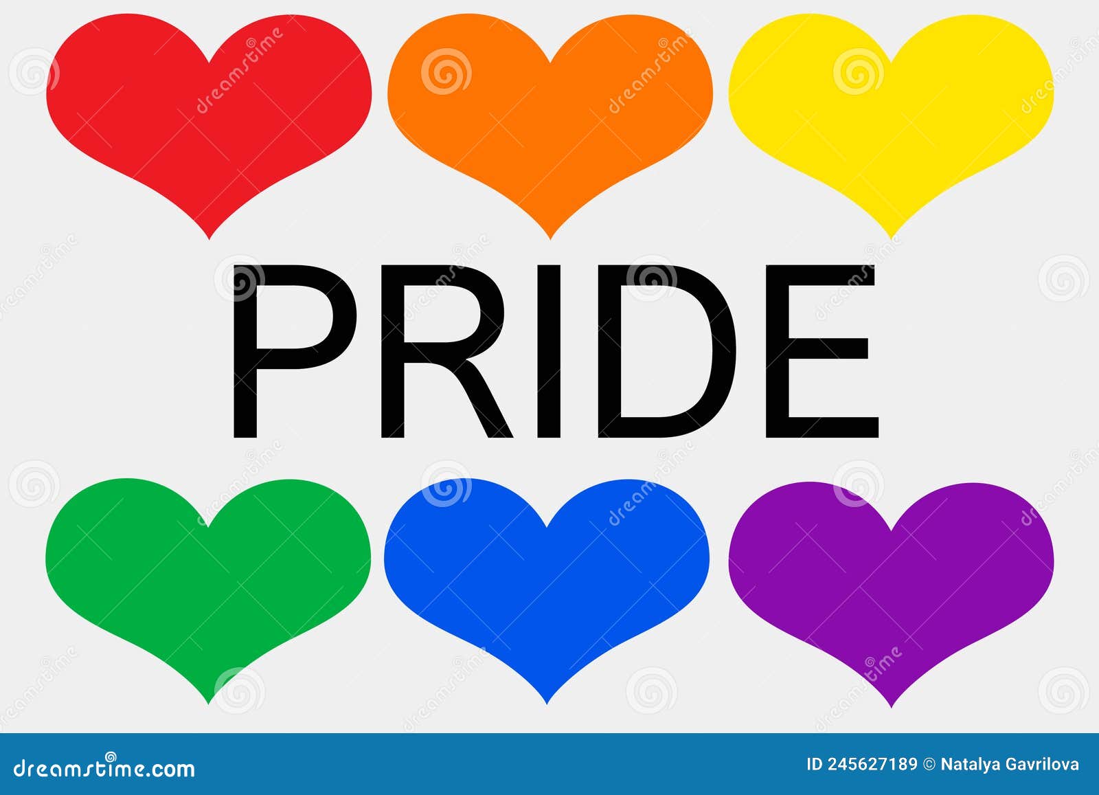 Lgbt Parade Month, Symbol and Lgbt Day Stock Illustration ...