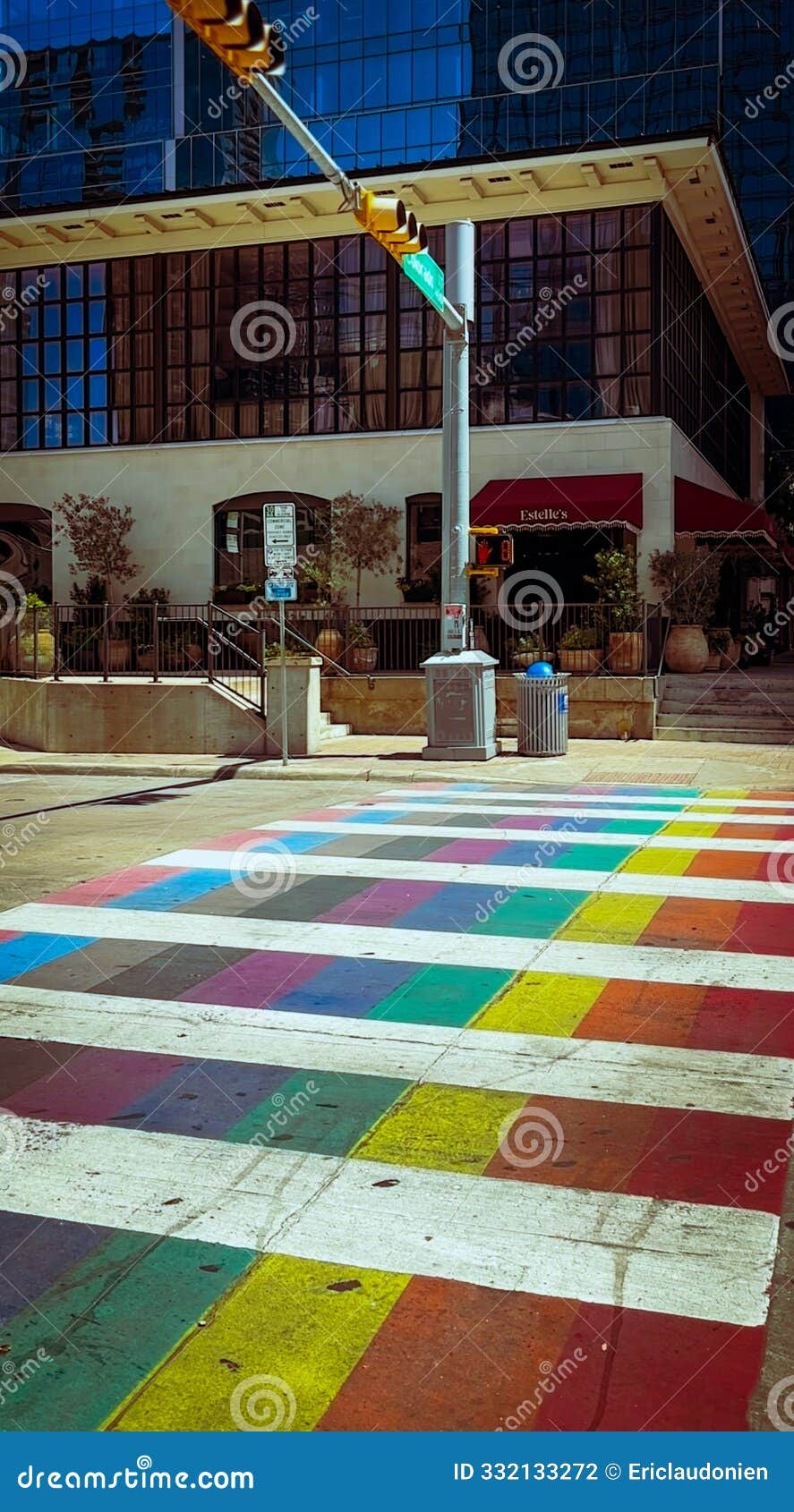 Austin-LGBT Pedestrian Crossing Editorial Photography - Image of ...
