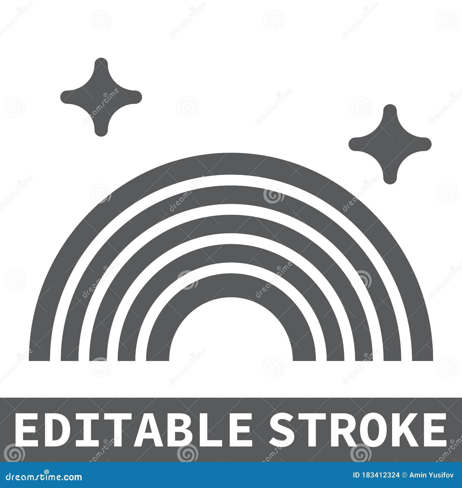 LGBT Pride Glyph Icon, Lgbt and Pride, Rainbow Sign Vector Graphics ...