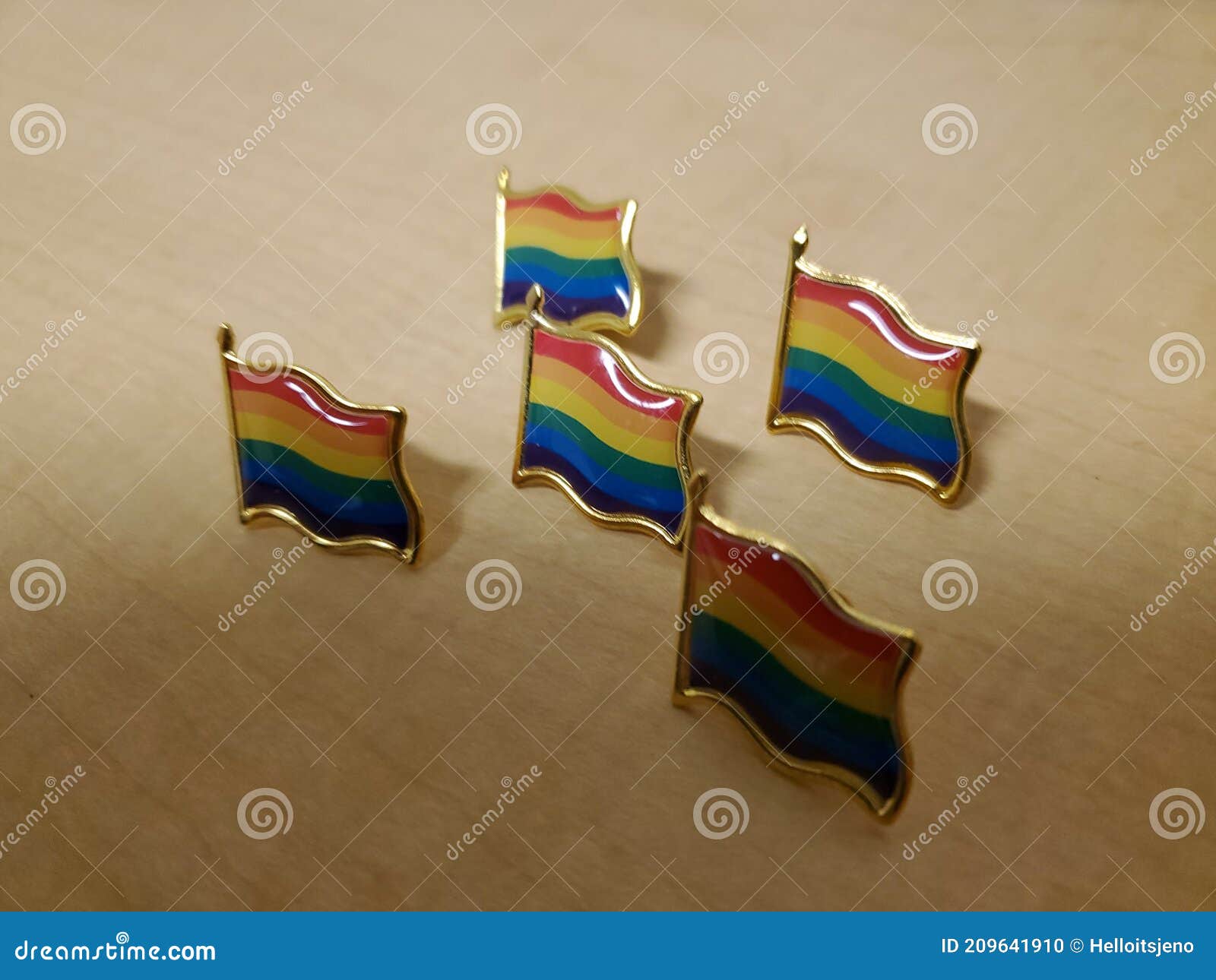 Lgbt pride pins stock photo. Image of iron, pattern - 209641910