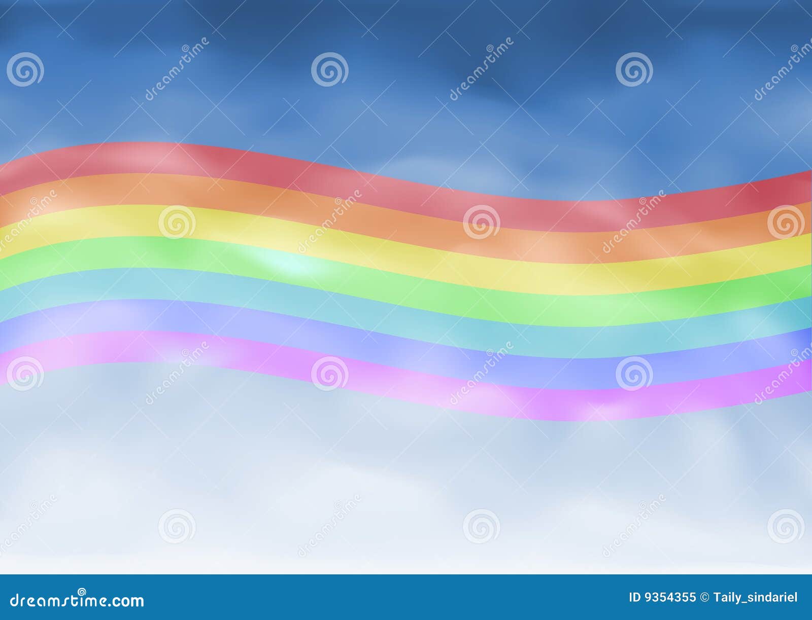 LGBT rainbow flag stock vector. Illustration of graphics - 9354355
