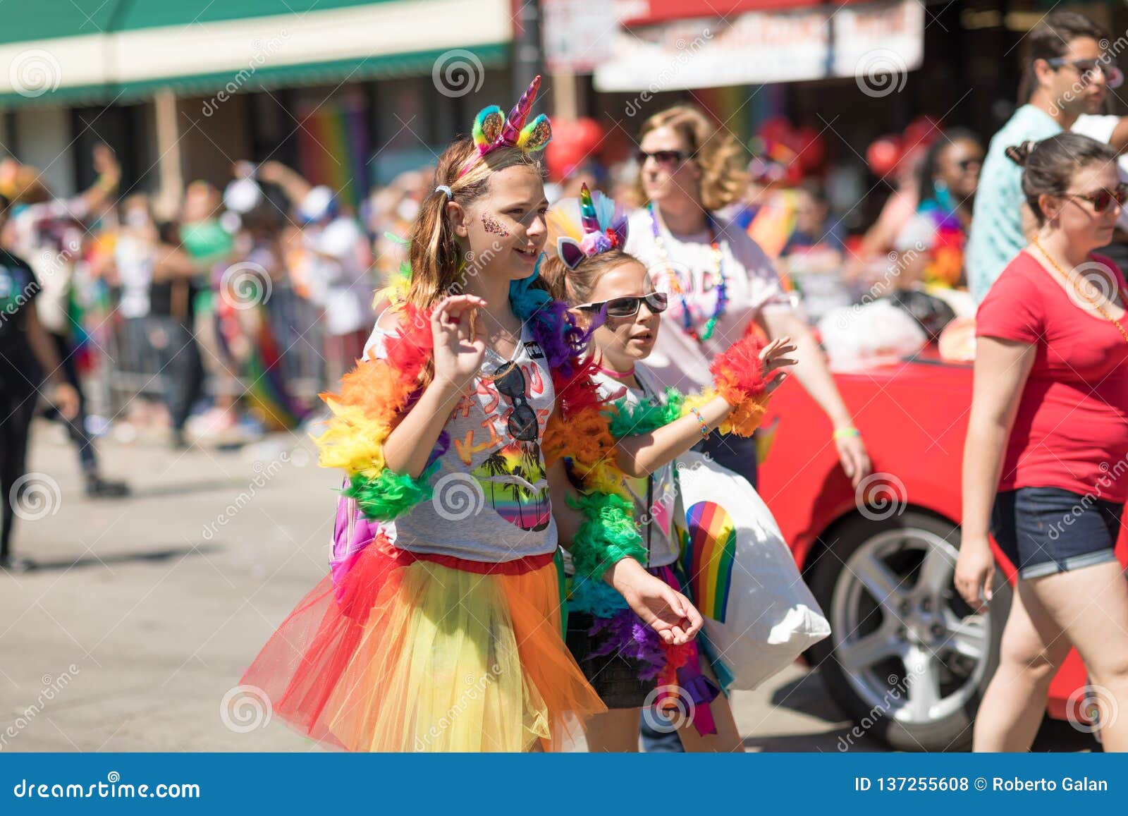 LGBTQ Pride Parade 2018 foto de archivo editorial. Imagen de partido ...