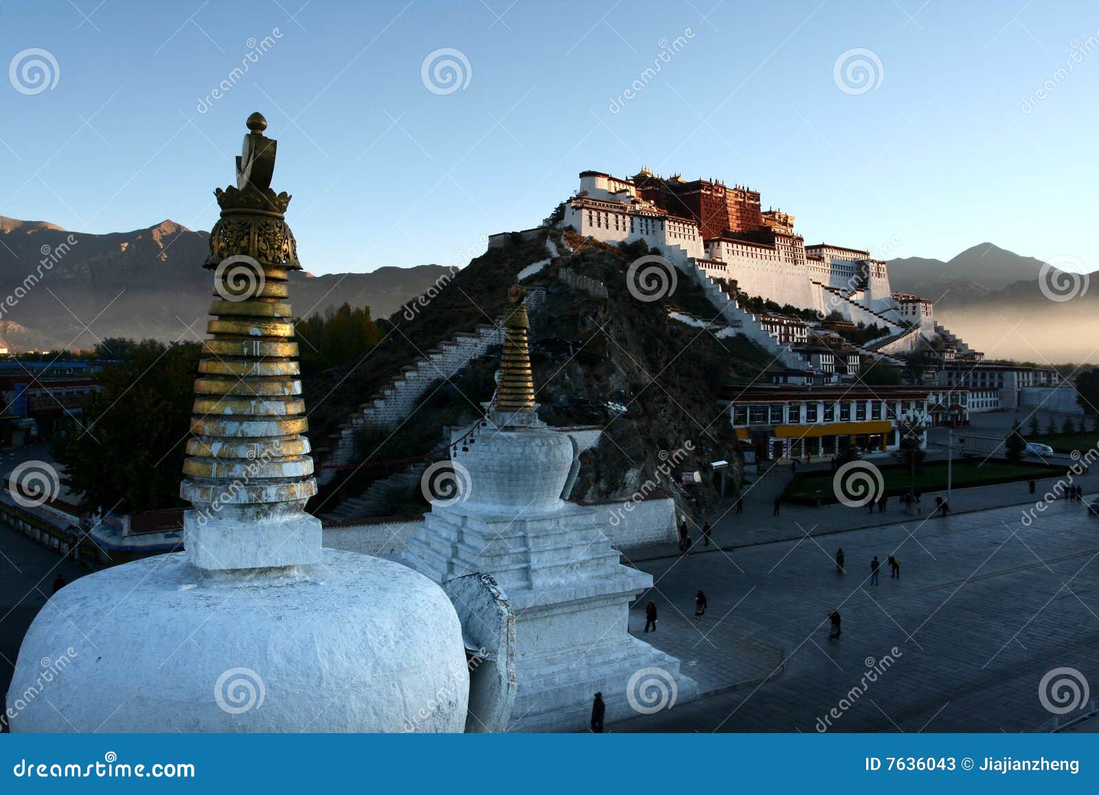 Lhasa stock image. Image of clear, landscape, sanctity - 7636043
