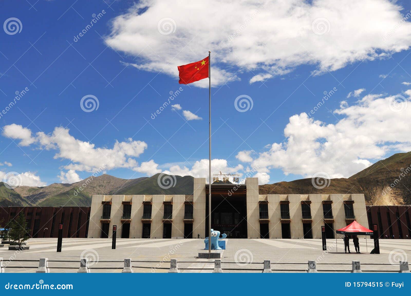 Lhasa Railway Station stock image. Image of public, tibetan - 15794515