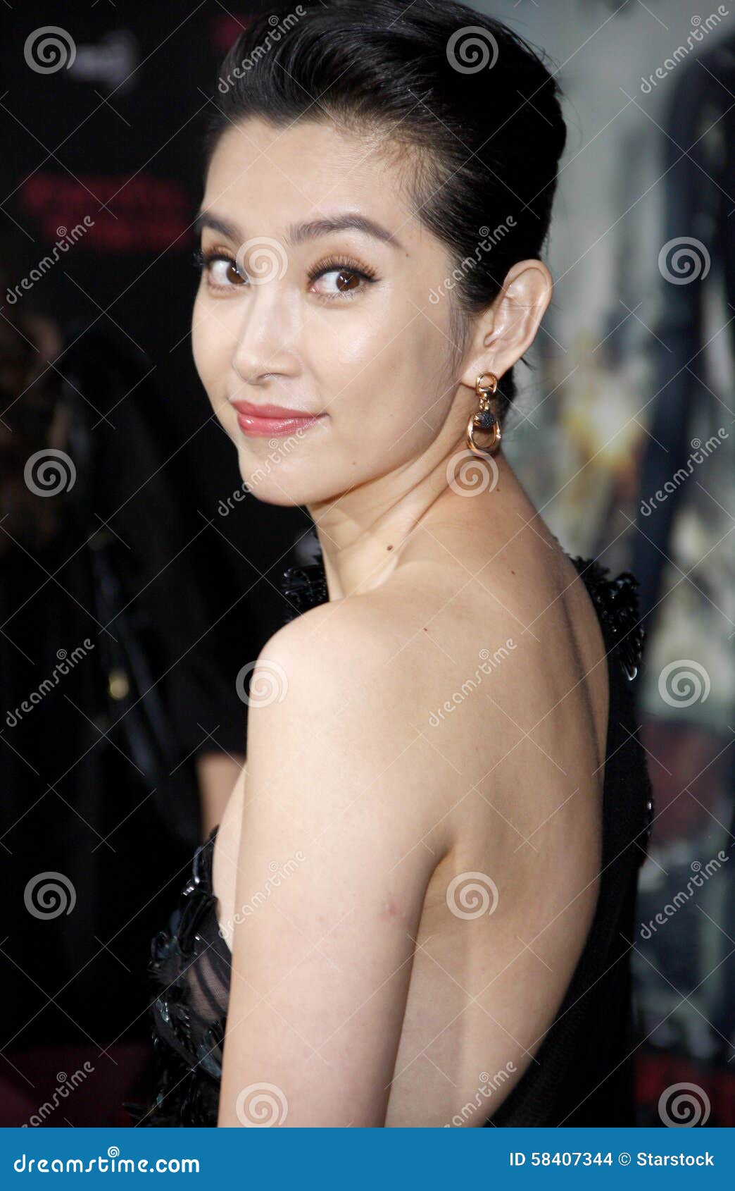 Li Bingbing imagen de archivo editorial. Imagen de california - 58407344