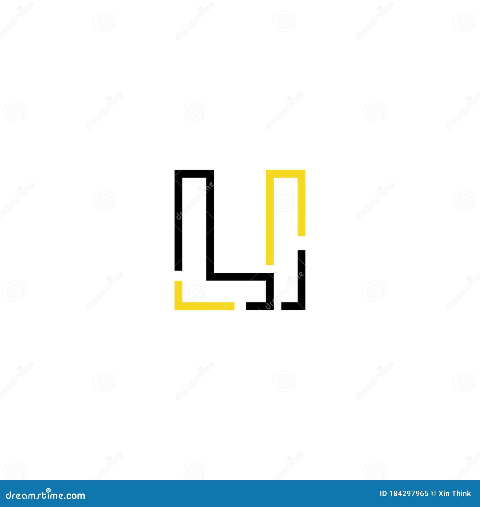 LI Letter Logo Icon Design Template Elements Stock Vector ...