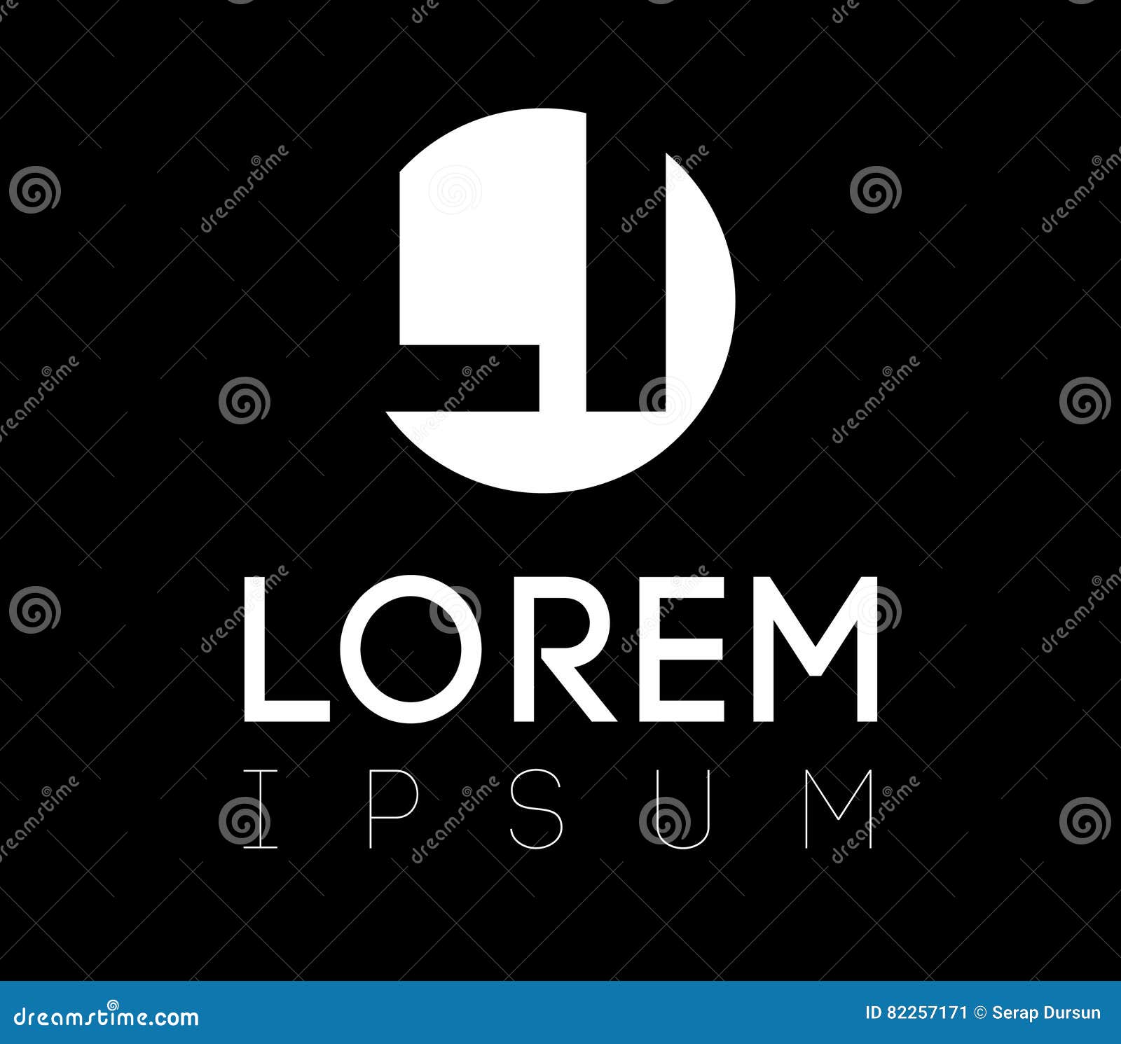 LI Logo Design stock illustration. Illustration of geometry - 82257171