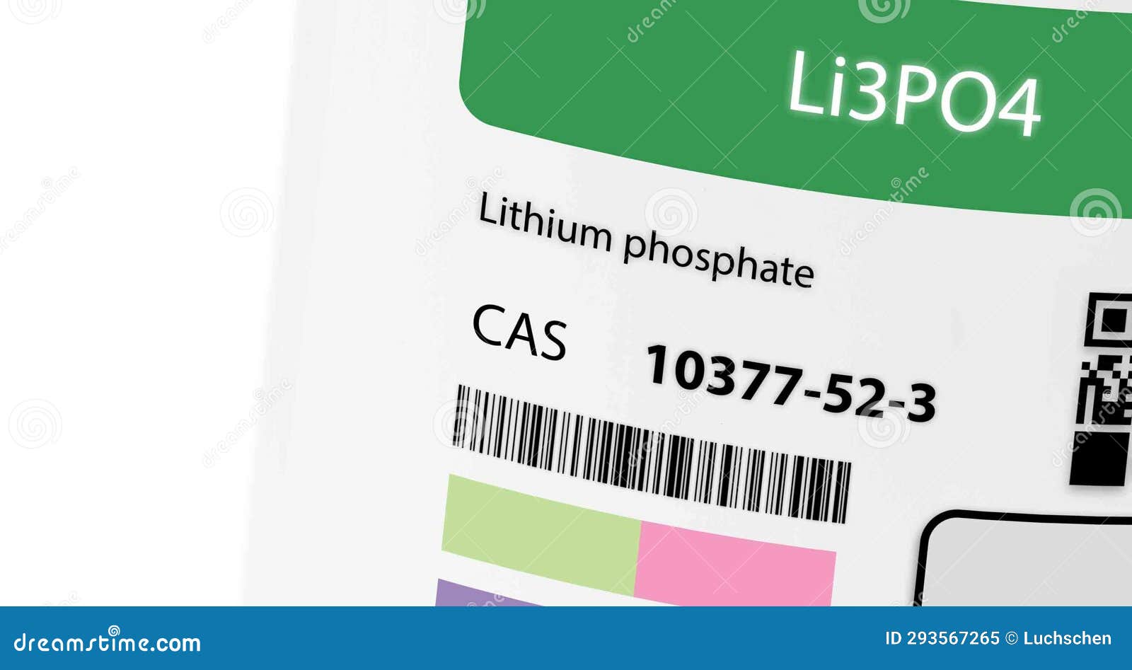 Li3PO4 - Lithium Phosphate stock image. Image of poison - 293567265
