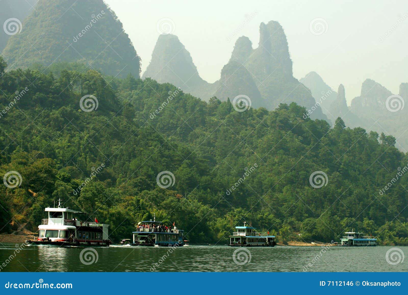 Li River stock photo. Image of asia, culture, guilin, rural - 7112146