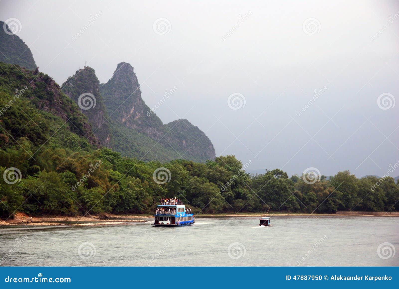 Li River stock photo. Image of china, rock, guilin, nature - 47887950