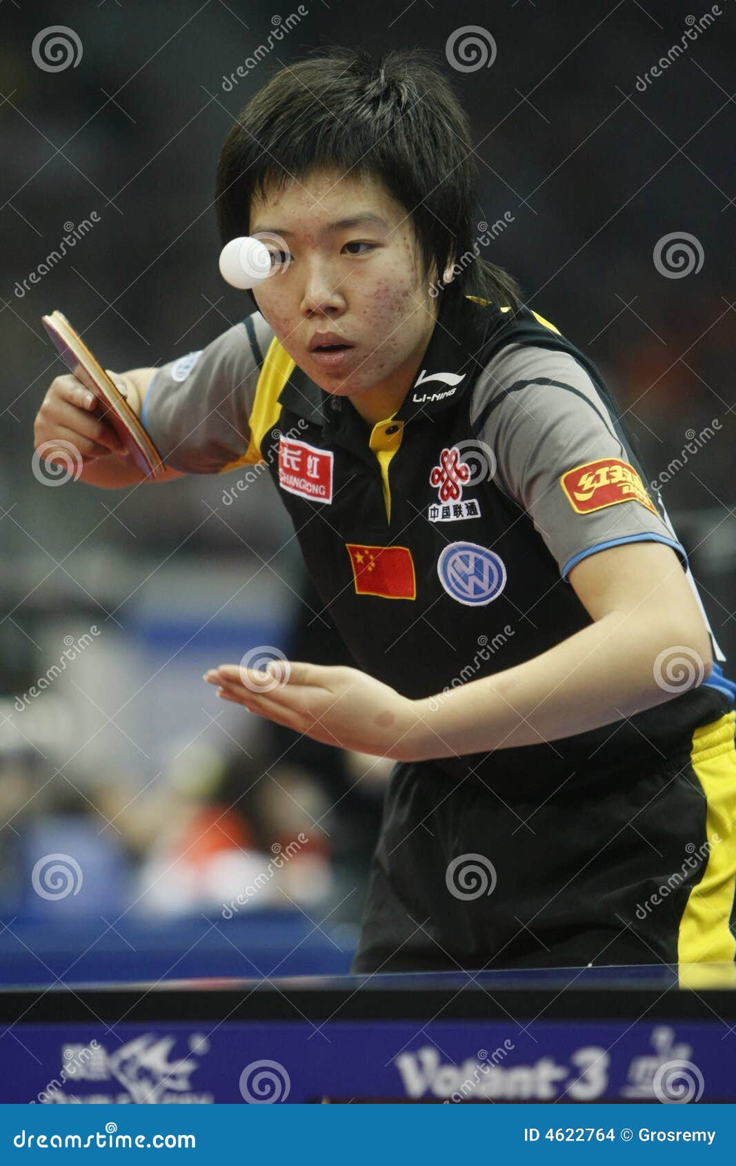 LI Xiaoxia (CHN)_3 editorial stock image. Image of ittf - 4622764